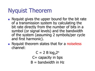 Ch3 2 Data communication and networking | PPT