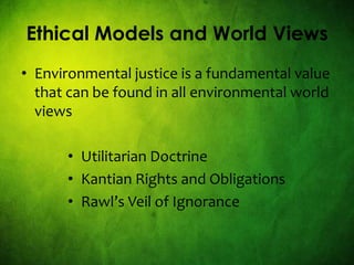 Hartley - Environmental Justice | PPTX