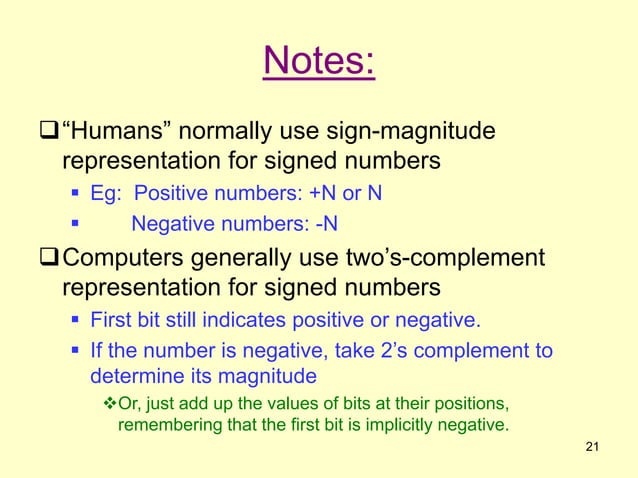 Review on Number Systems: Decimal, Binary, and Hexadecimal | PPT