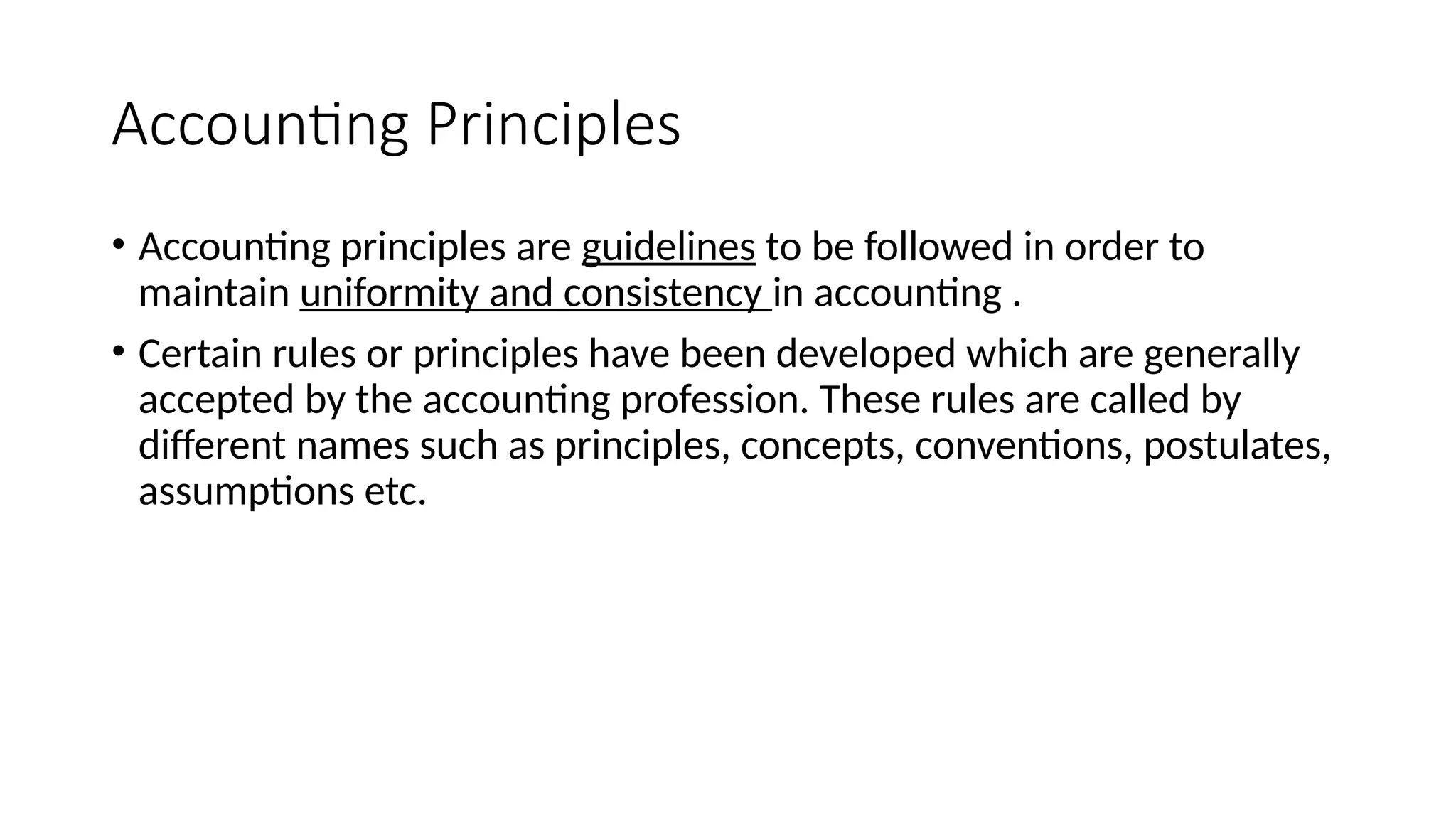 Chapter 3 ACCOUNTING PRINCIPLES PRESENTATION | PPTX