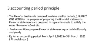 Chapter 3 ACCOUNTING PRINCIPLES PRESENTATION | PPTX