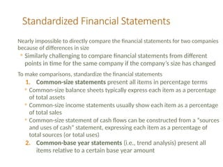 Ch3 Accounting Financial Statements Ratio Analysis | PPT