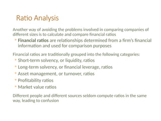 Ch3 Accounting Financial Statements Ratio Analysis | PPTX