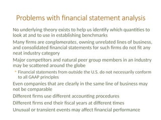 Ch3 Accounting Financial Statements Ratio Analysis | PPTX