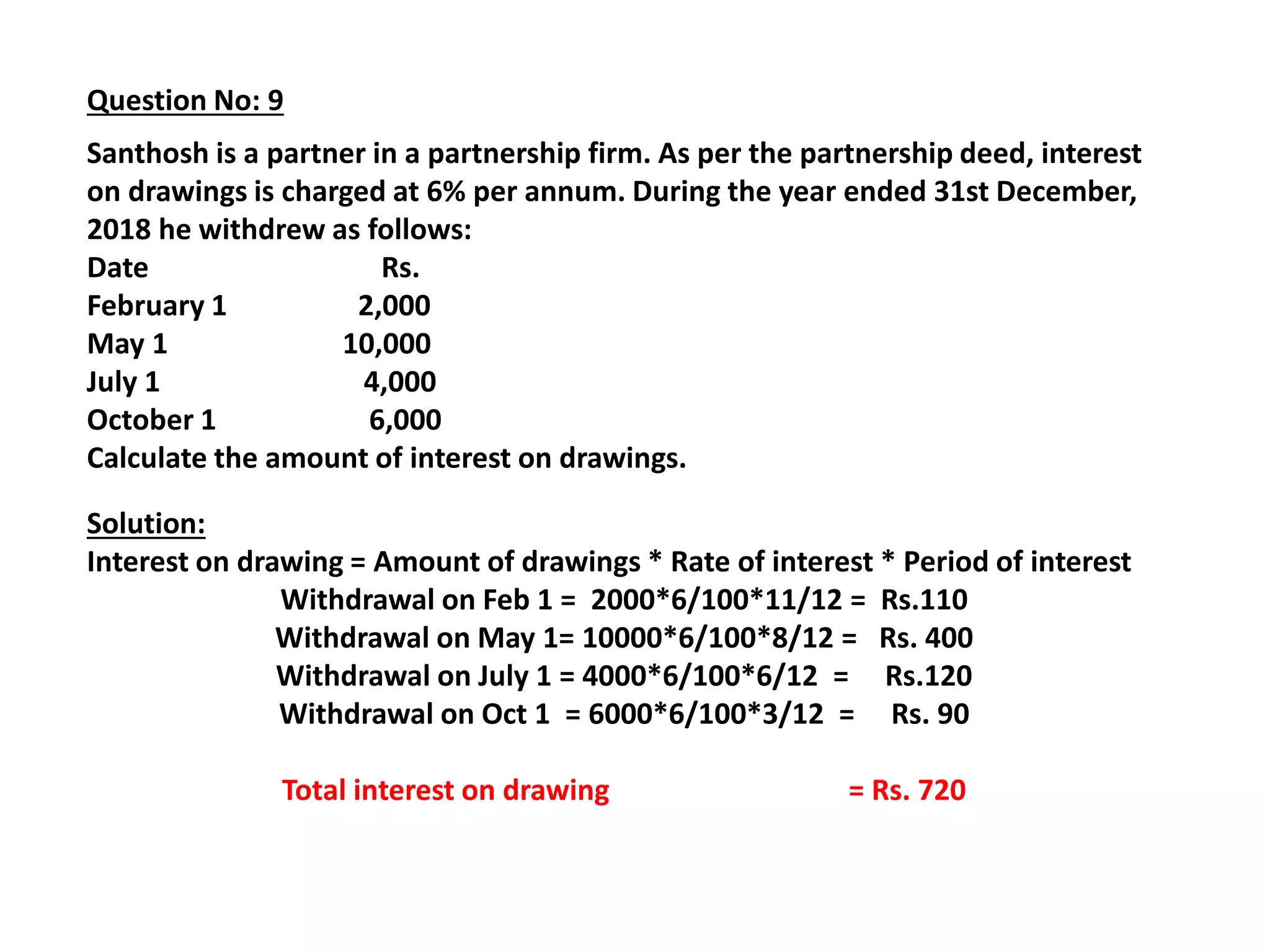 Fundamentals of partnership accounting | PPTX