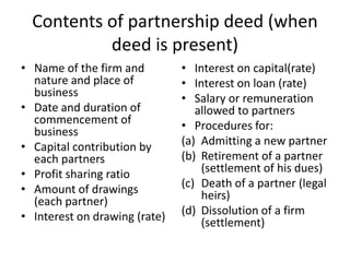 Fundamentals of partnership accounting | PPTX