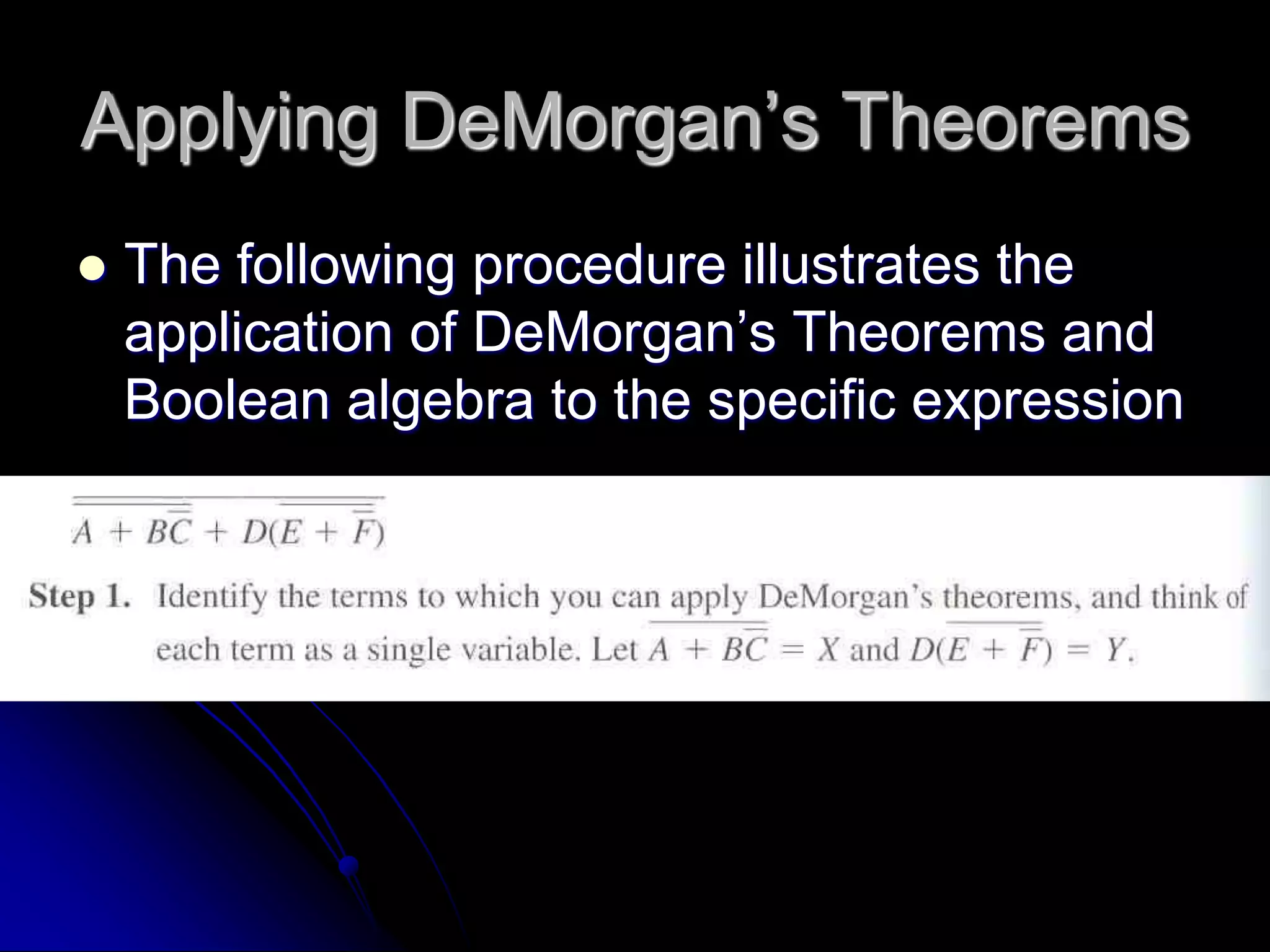 Ch3 Boolean Algebra.ppt