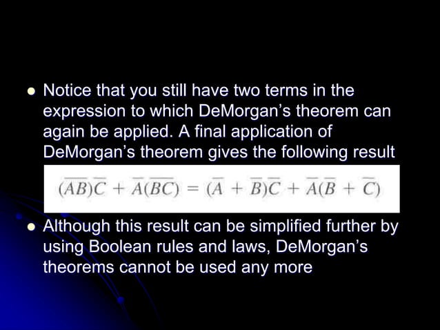 Ch3 Boolean Algebra.ppt