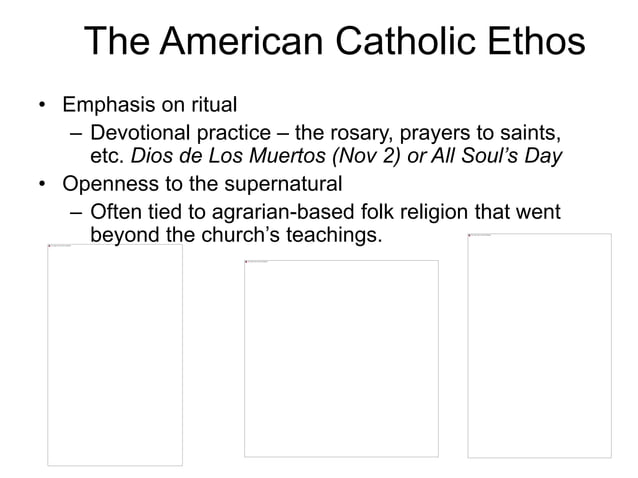 Ch 3 catholicism in america | PPT