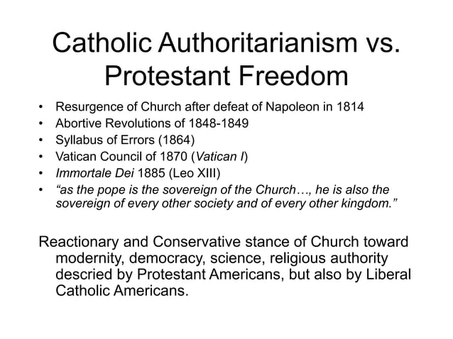 Ch 3 catholicism in america | PPT