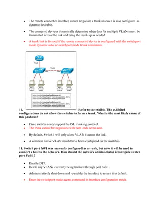 Ch3 ccna exploration 3 lan switching and wireless | PDF