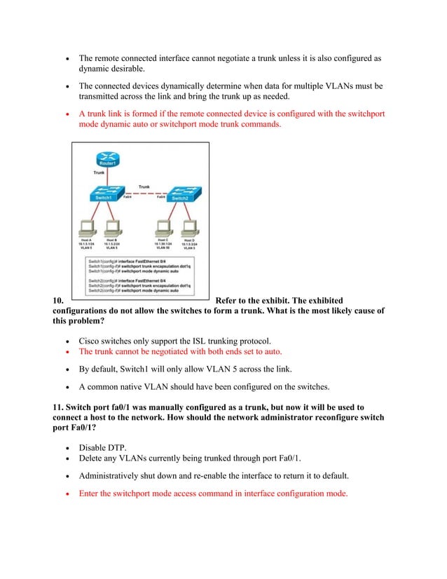 Ch3 ccna exploration 3 lan switching and wireless | PDF