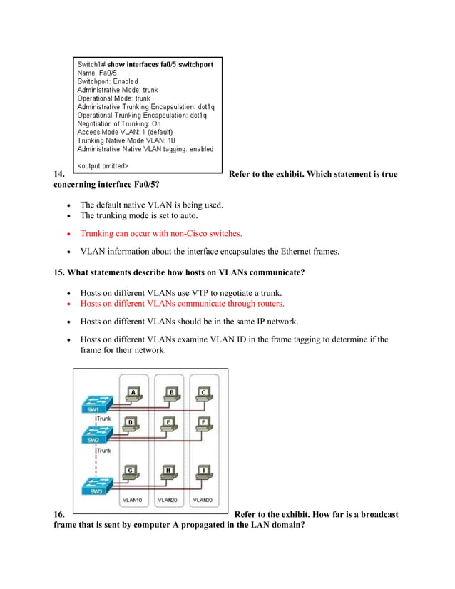 Ch3 ccna exploration 3 lan switching and wireless | PDF