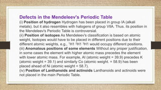 CLASSIFICATION OF ELEMENTS AND PERIODICITY IN PROPERTIES | PPTX ...