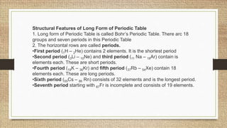 CLASSIFICATION OF ELEMENTS AND PERIODICITY IN PROPERTIES | PPTX