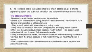 CLASSIFICATION OF ELEMENTS AND PERIODICITY IN PROPERTIES | PPTX