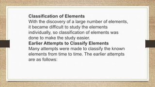 CLASSIFICATION OF ELEMENTS AND PERIODICITY IN PROPERTIES | PPTX ...