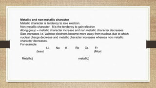 CLASSIFICATION OF ELEMENTS AND PERIODICITY IN PROPERTIES | PPTX ...