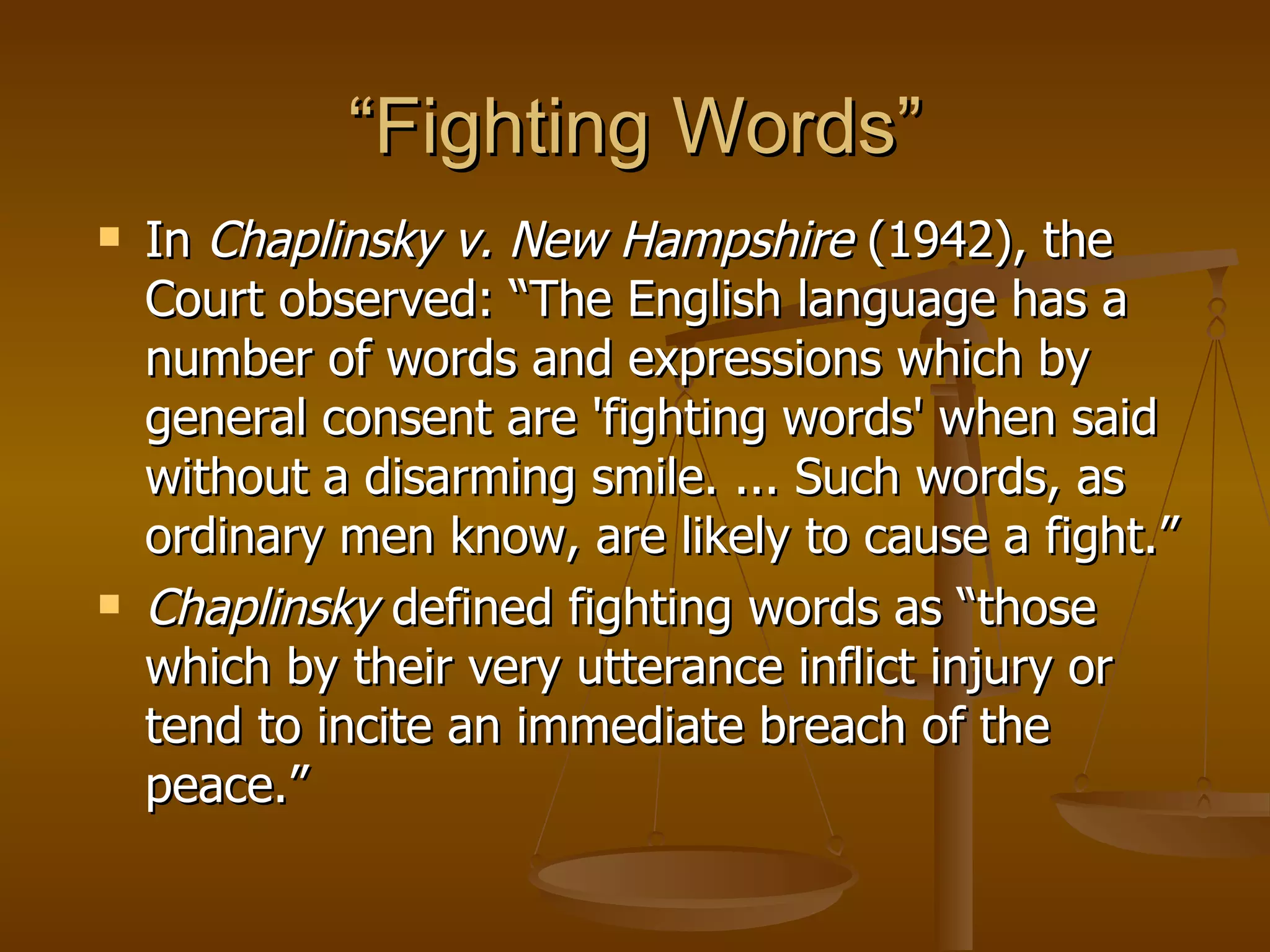 Ch 3 Constitutional Limitations on the Prohibition of Criminal Conduct ...