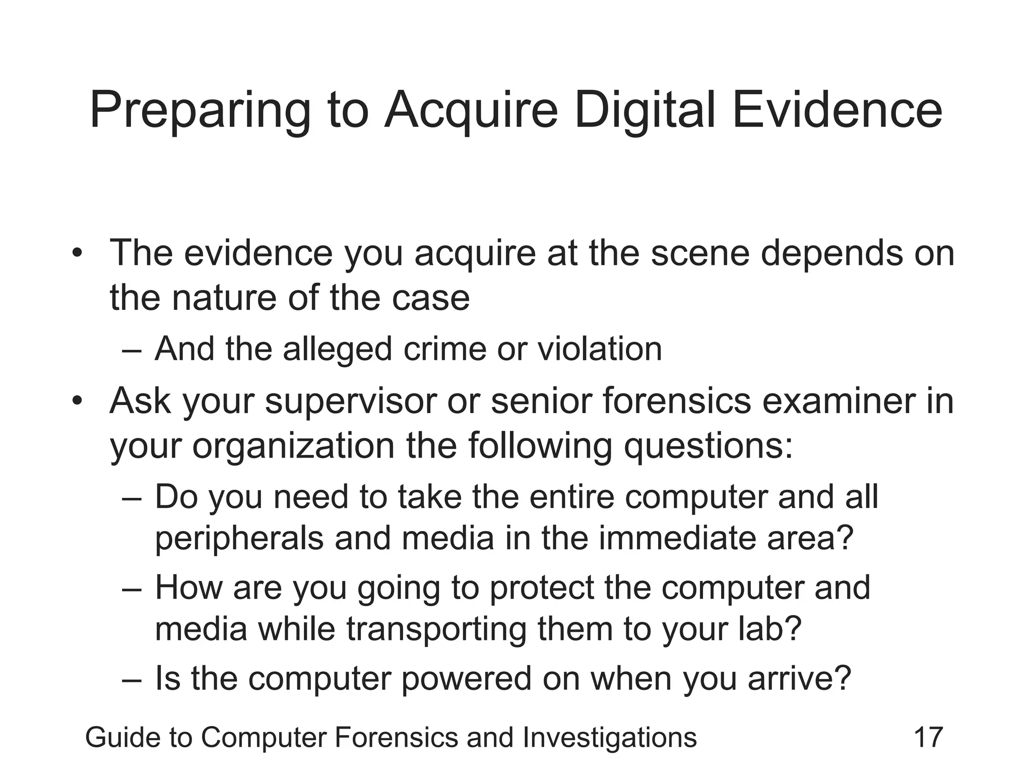 Ch 3C Processing Crime and Incident Scenes.ppt