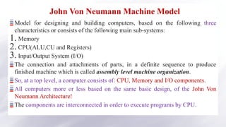 Ch 3 CPU.pptx Architecture computer organization | PPTX