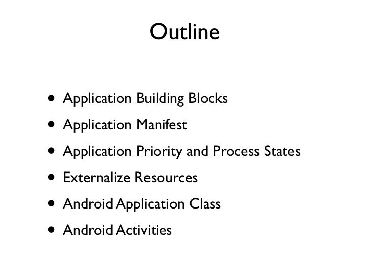 Ch3 creating application and activities