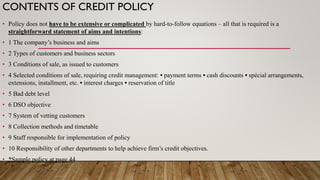 Chapter 3 credit policy..................... | PDF