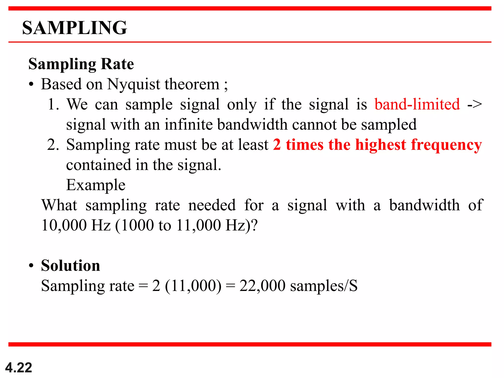 Ch3 Digital Transmission.ppt | Digital Audio | Computer Software and ...