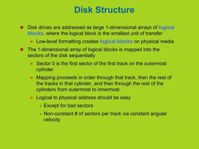 Disk Scheduling | PPT