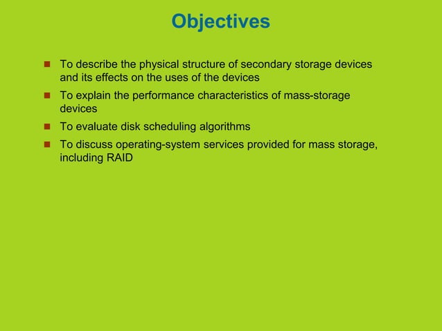Disk Scheduling Ppt 