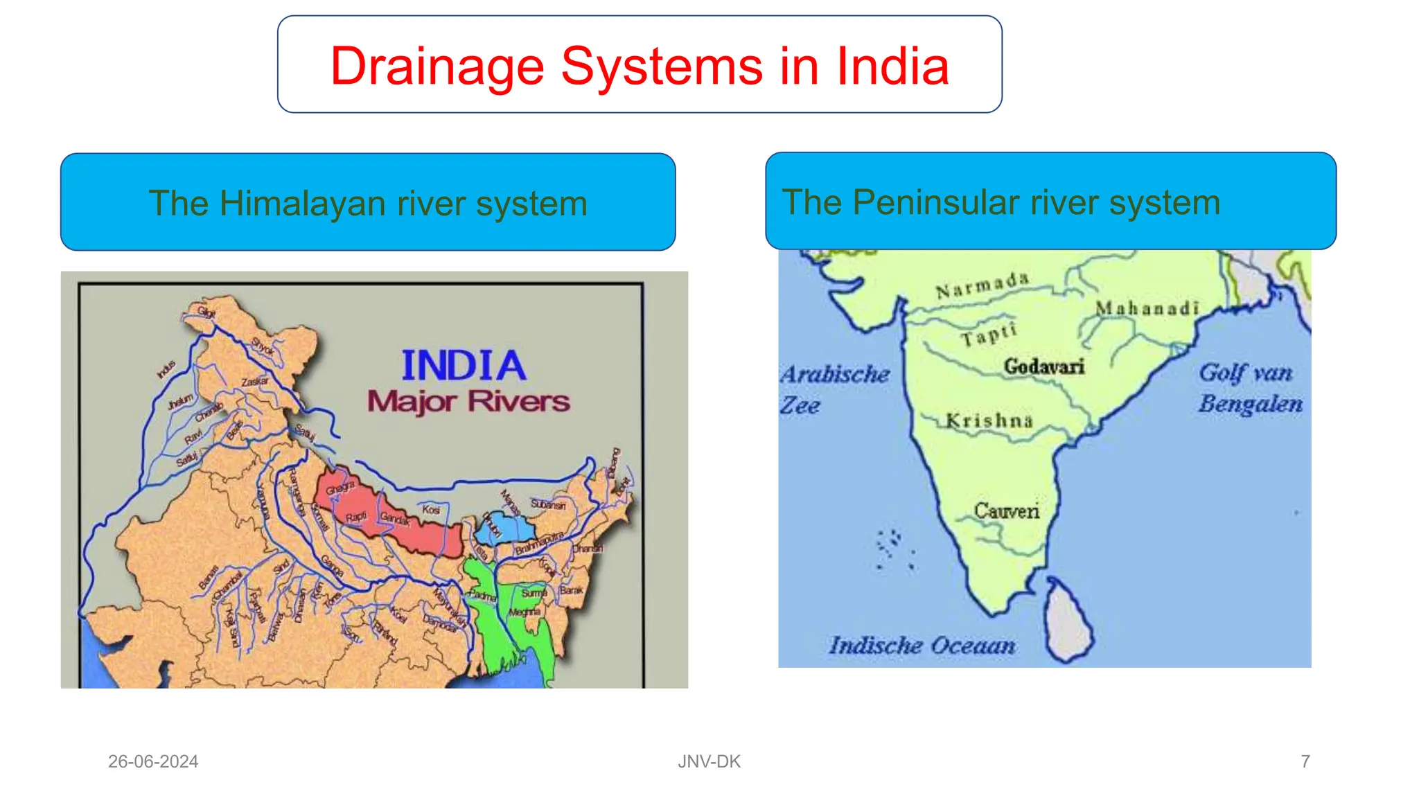 chapter Drainage - geography class 9 NCERT | PPTX | Asia Travel ...