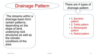 chapter Drainage - geography class 9 NCERT | PPTX