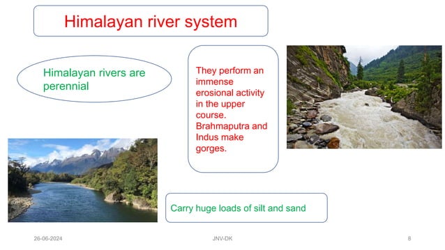 chapter Drainage - geography class 9 NCERT | PPTX | Asia Travel ...