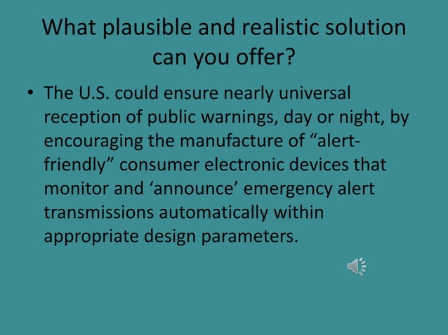 Essential components of a policy problem definition | PPT