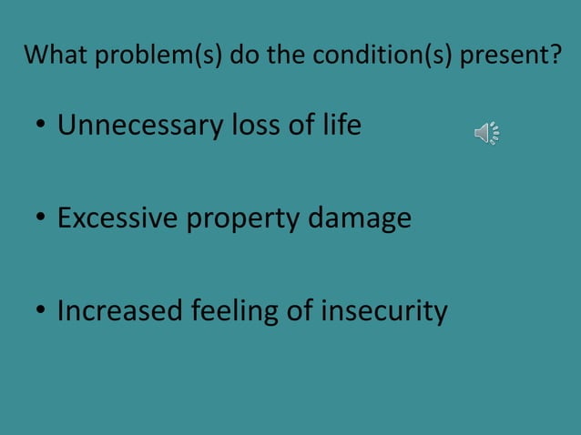 Essential components of a policy problem definition | PPT