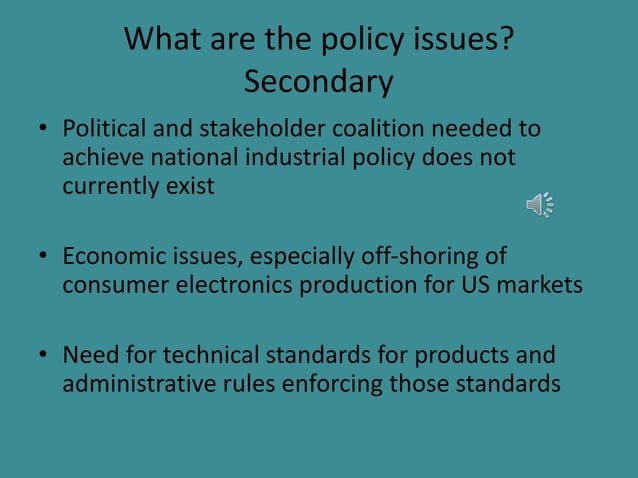 Essential components of a policy problem definition | PPT