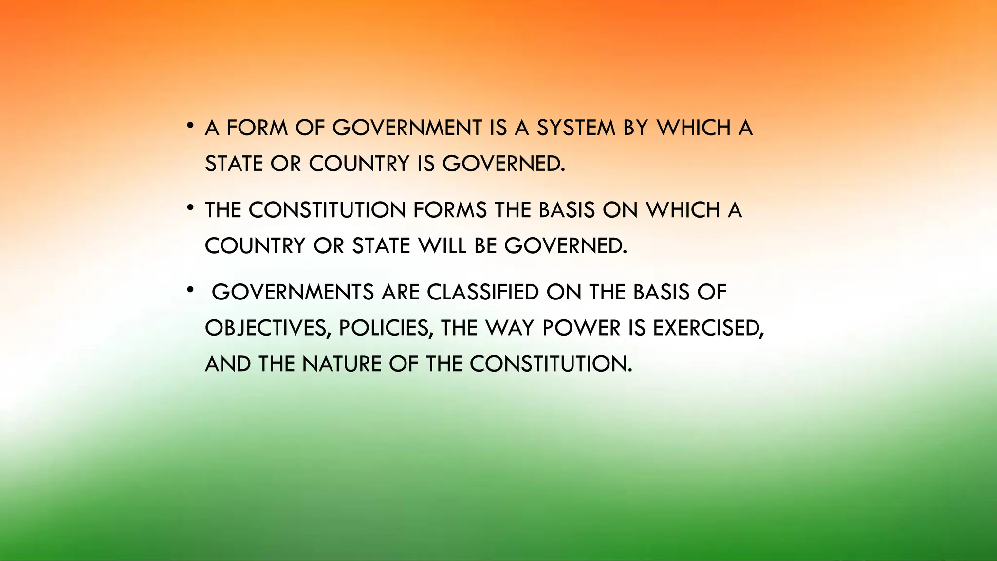 Ch 3 forms of government.pptx for clASS 6 | PPTX