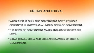 Ch 3 forms of government.pptx for clASS 6 | PPTX