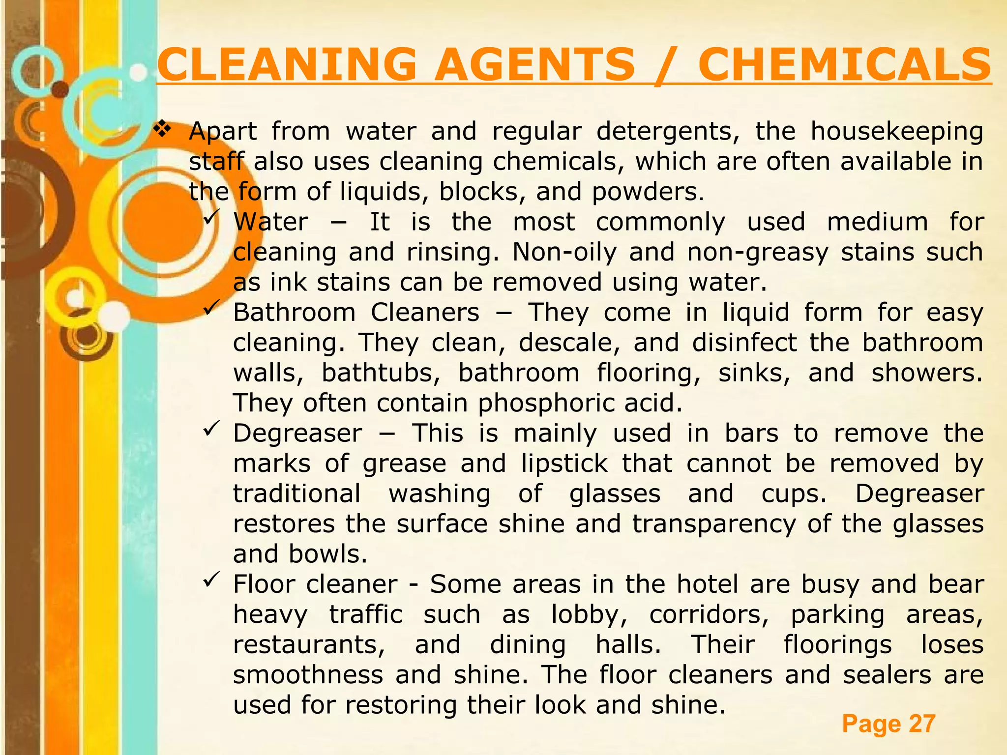 HOUSEKEEPING OPERATION: HOUSEKEEPING INVENTORIES | PPT