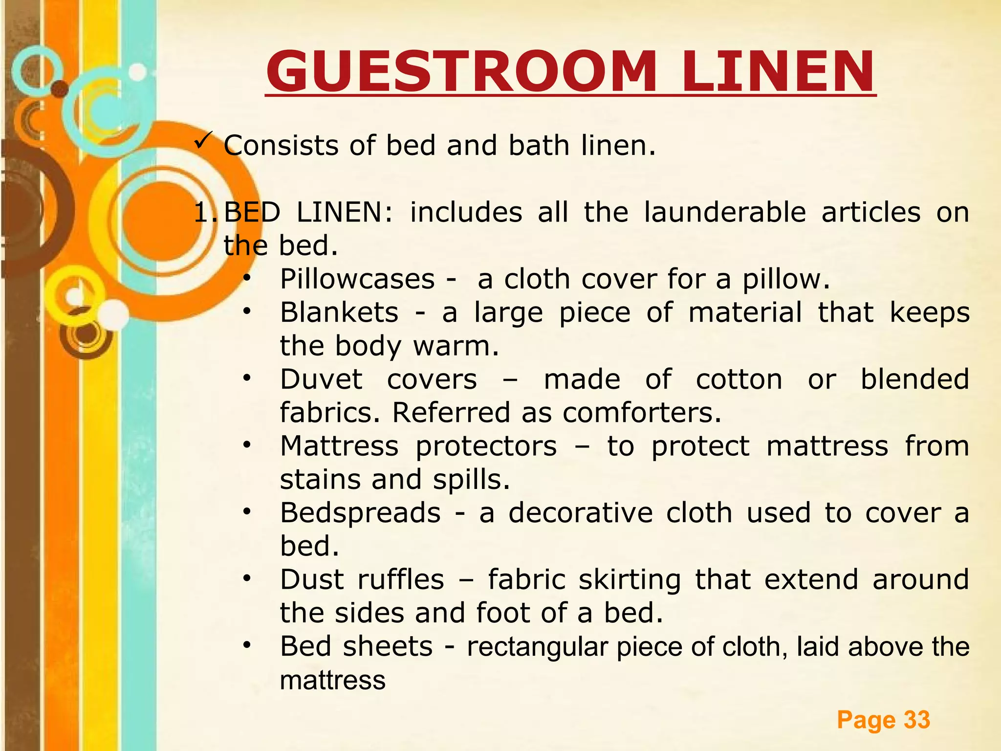 Housekeeping Operation Housekeeping Inventories Ppt