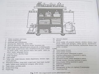 HOUSEKEEPING OPERATION: HOUSEKEEPING INVENTORIES | PPT