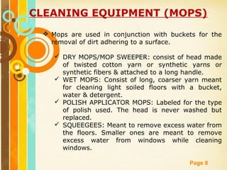 HOUSEKEEPING OPERATION: HOUSEKEEPING INVENTORIES | PPT