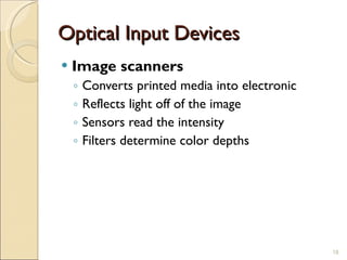 Ch3 input devices. | PPT