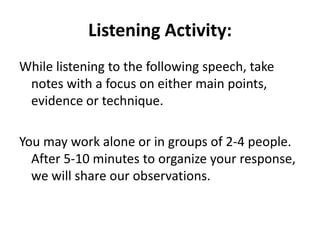 Ch3 listening | PPTX