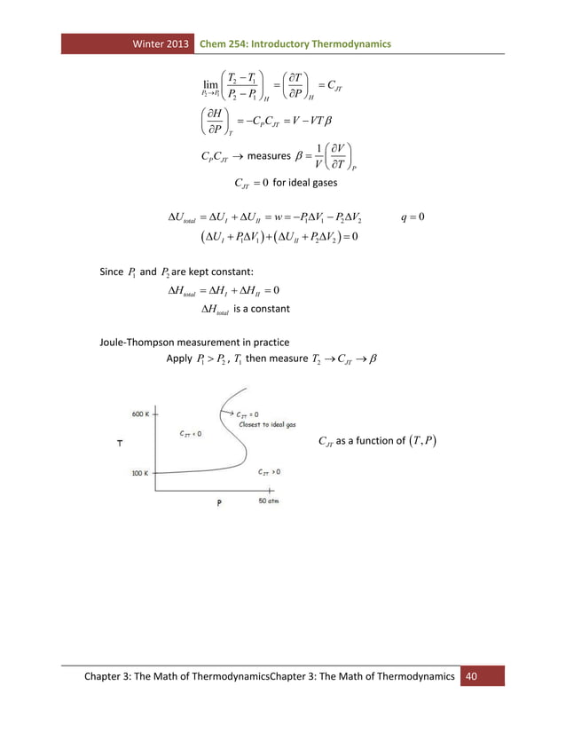 Ch 3 math_of_thermodynamics | PDF