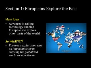 Modern World History: The Age of Explorers | PPT