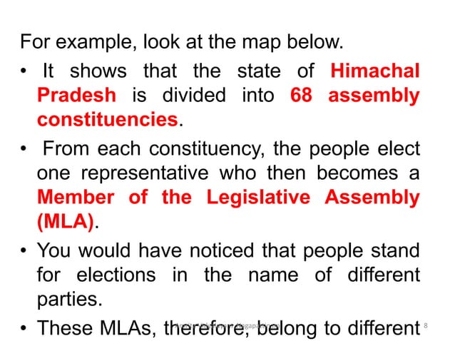 Class 7 -Political Science-Chapter 3-part 1-How the State Government ...