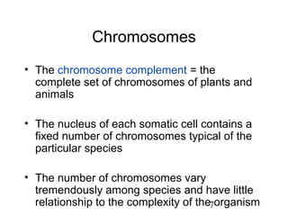 Ch3pt1 genomestructurecellcycle | PPT
