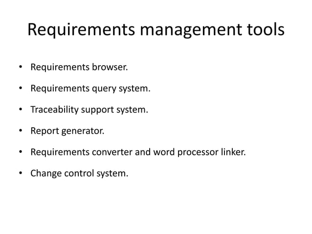 Requirements Engineering Processes | PPTX | Operating Systems | Computer Software and Applications