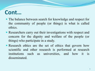 Ch3 research methods | PPTX